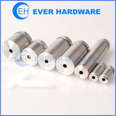 Sign Standoff Mounts Frame Stand Off Spacers Wall Mirror Hardware Kit