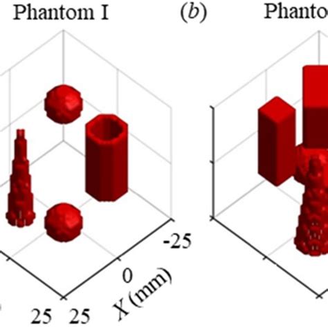 Simulated 3d Phantoms For Validating Evcm Download Scientific Diagram