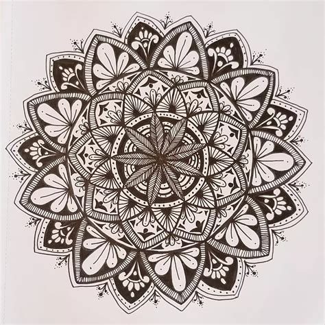 Hand Drawn Black Ink On Thick Paper Later Framed As A Birthday T