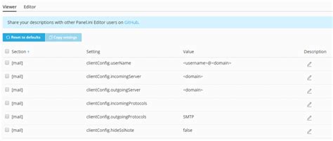 How To Edit The Email Client Setup Settings In Plesk Obsidian Plesk