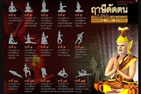 ฤาษีดัดตน ความรู้เรื่องอาหารและสุขภาพ
