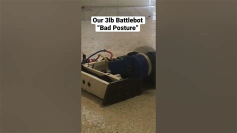3lb Battlebot Deadly Weapon Spinup Youtube