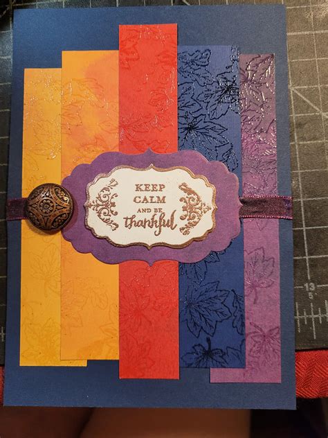Got Bitten By The Autumn Bug R Cardmaking