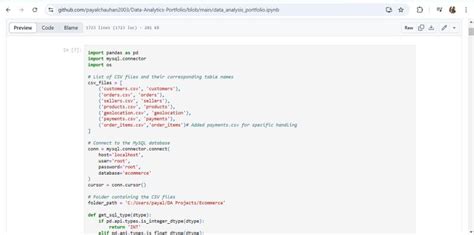 dataanalysis portfolio python eda businessinsights datadriven
