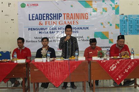 MTsN 5 Nganjuk Selenggarakan Leadership Training Untuk Pengurus OSIS