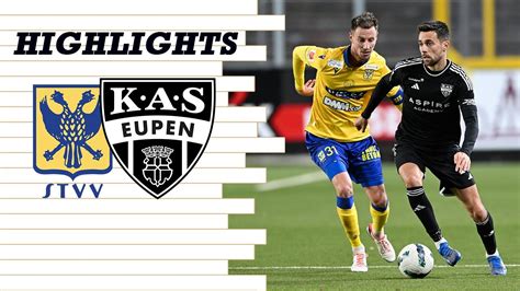 Highlights Matchday 13 STVV Vs KAS Eupen YouTube