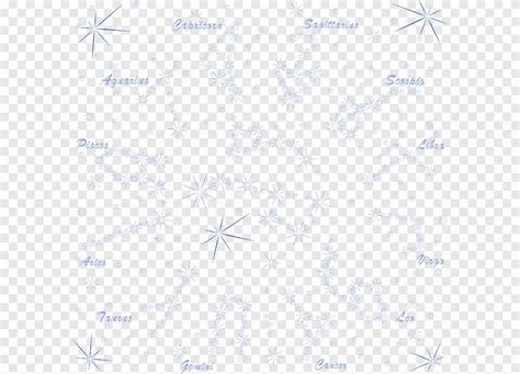 별자리 일러스트 크리 에이 티브 조디악 조직 푸른 Png Pngegg