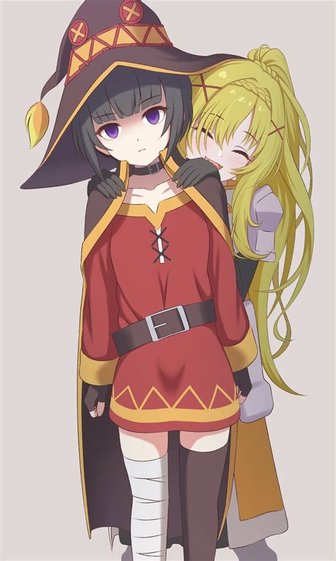 Megumin Darkness Shirayuki Chiyo And Kurosaki Chitose Idolmaster
