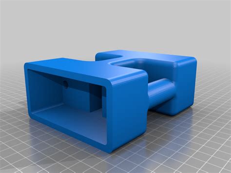 Free 3d File Schuko Messadapter 2 Polig Für Zangenamperemeter 2 Pin