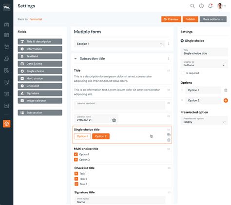Digital Forms Software Workever
