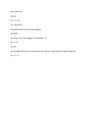 PHIL 2100 HW 2 docx PHIL 2100 HW 1 EX 2 1E 1g C ɔ B 1h A B C 2d Neither Albert nor