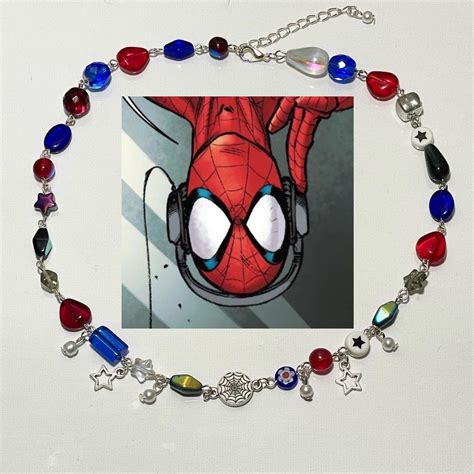 Spider Man Necklace Spiderman Inspired Depop