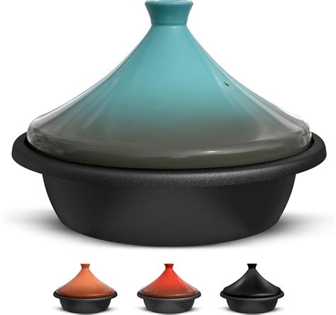 Kook Tagine Marroquí Olla De Hierro Fundido Esmaltado