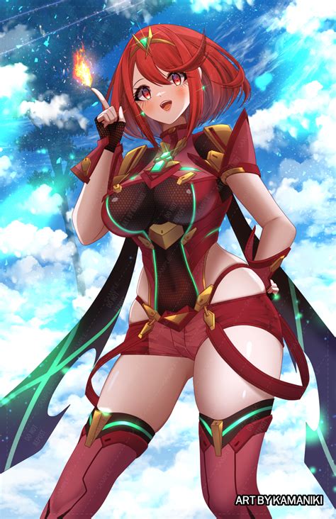 Pyra Xenoblade Chronicles And 1 More Drawn By Kamaniki Danbooru