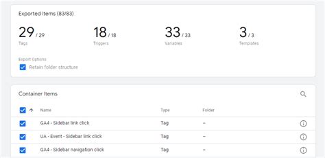 Google Tag Manager Export And Import Any Container