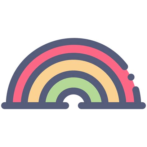 Rainbow Free Nature Icons