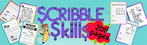 Scribble Skills A Tracing And Writing Workbook For Letters And Numbers