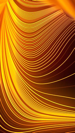 웨이브 밴드 기하학적 패턴 다양한 색깔의 선으로 만든 구성현대 스타일의 추상화 3d 렌더링 0명에 대한 스톡 사진 및 기타 이미지 Istock