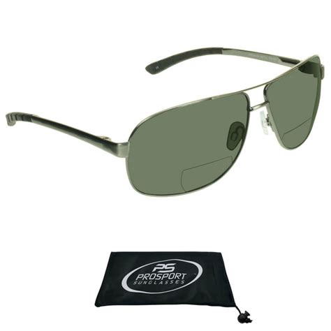 Prosport Aviator Polarized Bifocal Reading Sunglasses For Men And Women