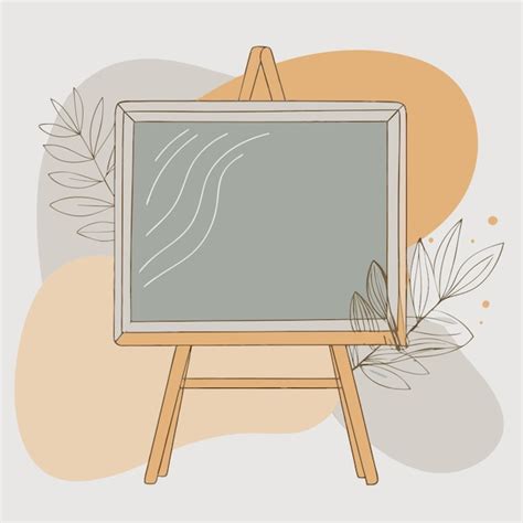 Chalkboard Vector Illustration Line Circuit Premium Ai Generated Vector