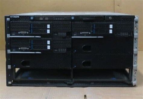 Hitachi Compute Blade Cb500 Chassis 3 X 520h B4 4x Psu 2x Mgmt 4x