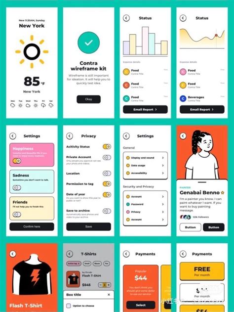 pin by jihad khalid on neo brutalism in 2024 mobile app design inspiration app interface