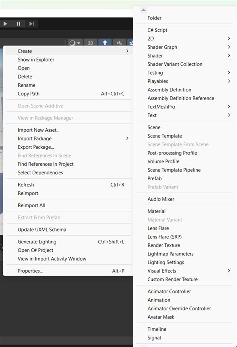 Unable To Create Hdrp Asset In Unity 2022 Unity Engine Unity