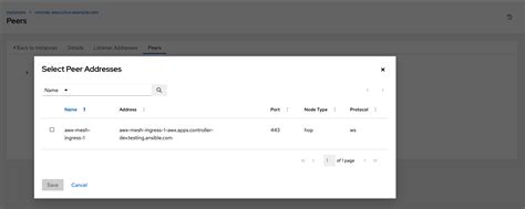 Mesh Ingress Ansible Awx Operator Documentation