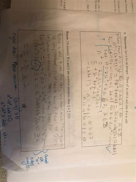 solved discrete math proofs proof by direct proof and proof