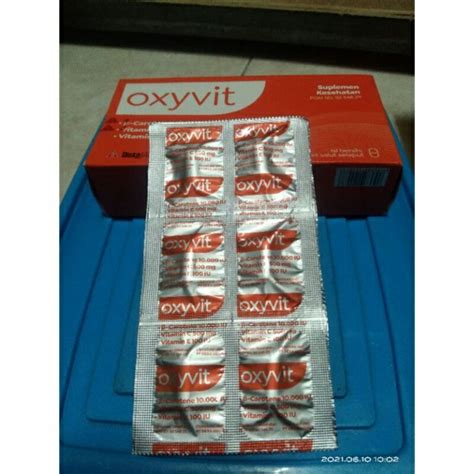 Jual Oxyvit Vitamin C Isi 6 Tablet Per Strip Shopee Indonesia