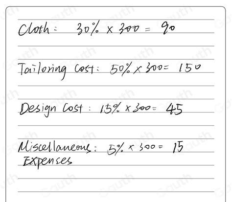 Solved Construct A Pie Graph For The Clothing Made For A Dry Season