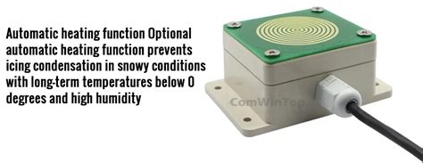 Rain And Snow Sensor Rain Snow Storm Detection Transmitter Rs485 Or
