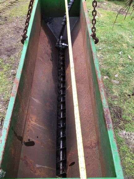 Auger Bin 6 Bobcat Attachment Beekman Auctions Ltd