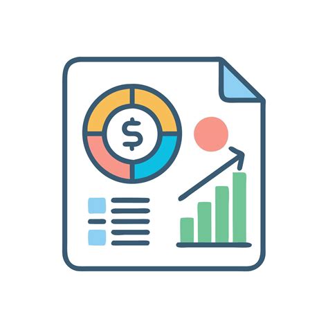 Key Economic Performance Analysis Icon 54594942 Vector Art At Vecteezy