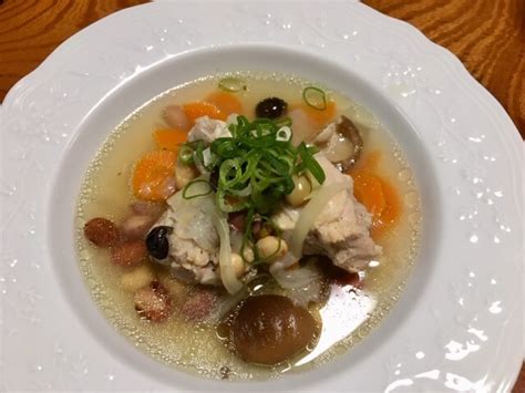 【ホットクック】手羽元の豆スープ～圧力鍋いらずの簡単レシピ～｜主婦の味方ブログ〜料理も家事も時短で楽する！〜