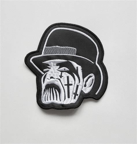 King Diamond Face Embroidered Patch