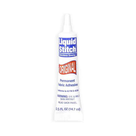 Dritz Liquid Stitch Mini Permanent Fabric Adhesive 05oz 653122