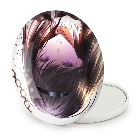 قیمت و خرید آینه جیبی خندالو طرح همورا اکامی انیمه مادوکا مجیکا Madoka Magica مدل تاشو کد 18435