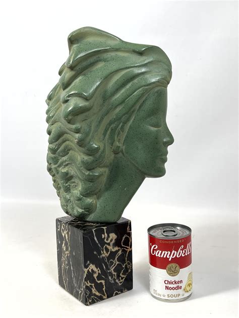 Peggy Mach Peggy Mach Female Bust Sculpture A 1971 Reproduction By Amr Offici 1971