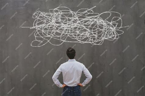 Premium Photo Complexity Concept Complex Problem Solution Business