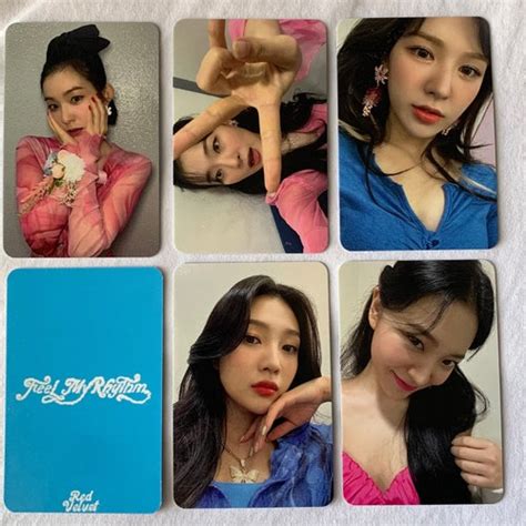 Red Velvet Feel My Rhythm Photocards Vercalmato A Etsy