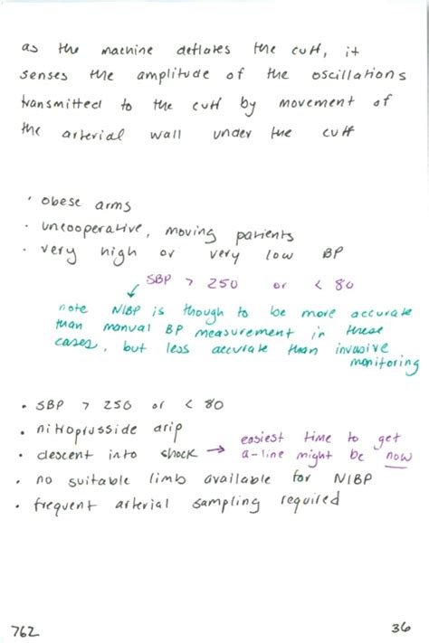 762 How Do Most Nibp Devices Work When Nibp Readings May Be Inaccurate Indications For An