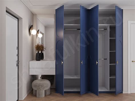 Прихожая 4 двери Янтина заказать от производителя любых размеров и цветов Шкафулькин