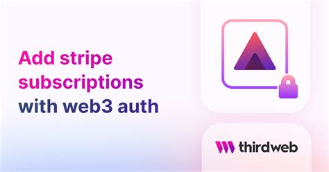 accept stripe subscription payments for your web3 app
