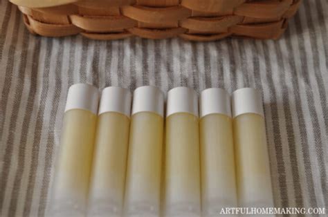 Homemade Beeswax Lip Balm Recipe Artful Homemaking