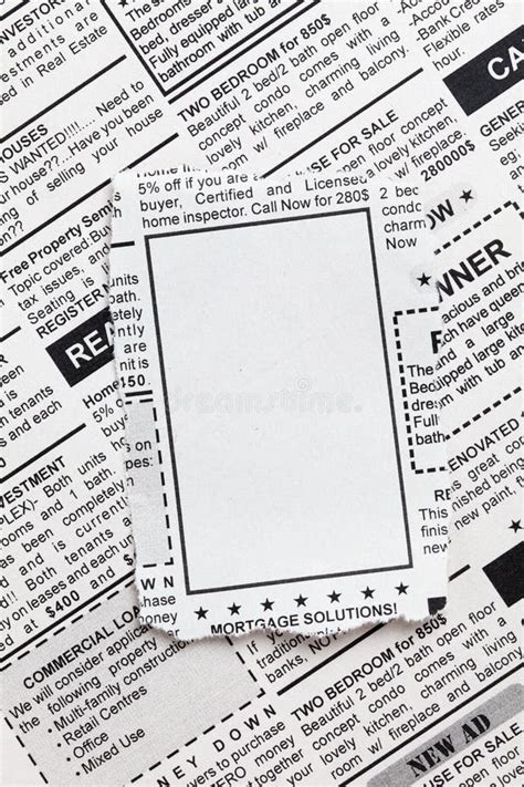 Career Ad Stock Image Image Of Blank Thumbtack Word 36402831