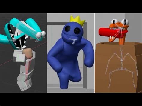 New Rainbow Friends VS Stick Nodes Animation Remake Roblox Rainbow