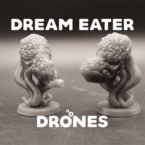 Dream Eater Drone Brain Grell Devourer Of Intellect Printed Obsession
