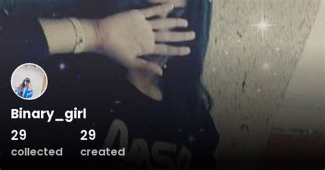 Binarygirl Profile Opensea