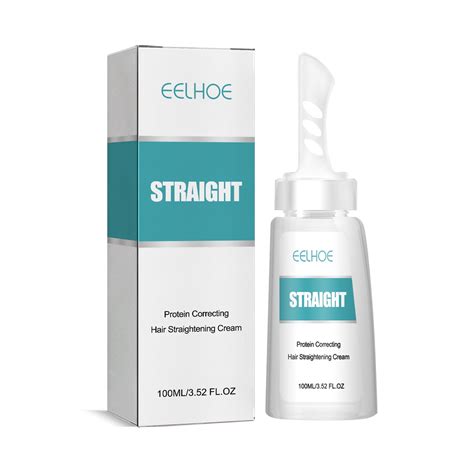 Protein Correcting Hair Straightening Cream Nourishing Hair Repair